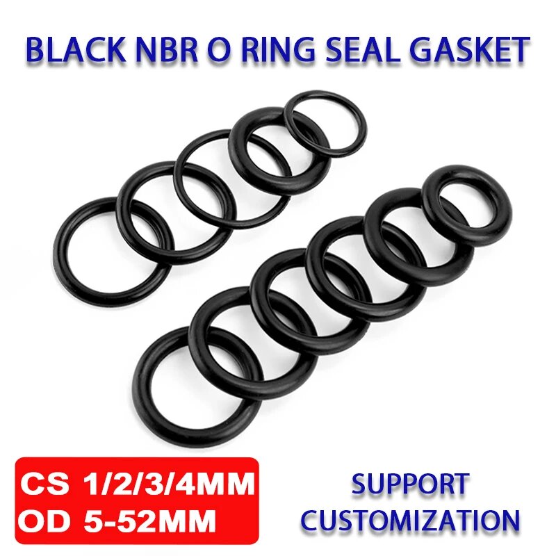 Резиновые уплотнительные кольца NBR 10 шт. OD 14mm (CS 1mm)