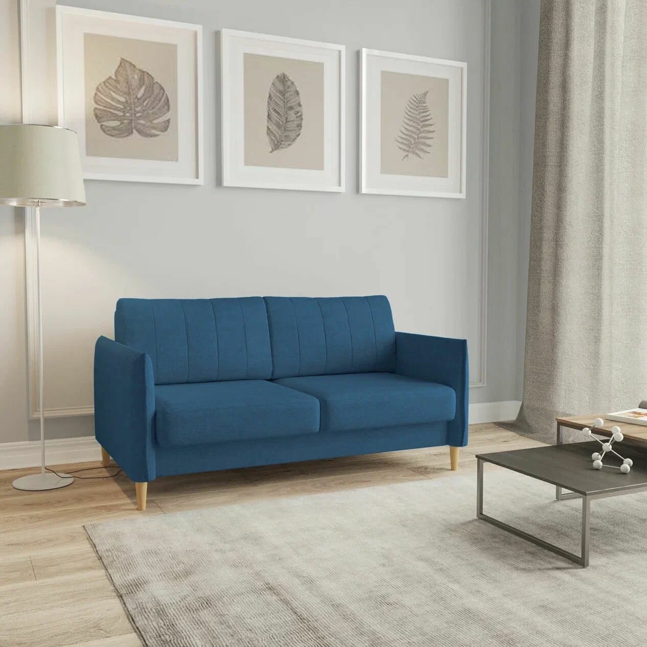 Диван-кровать 2х местный VALENCIA, механизм Пантограф, 162х98х96 см