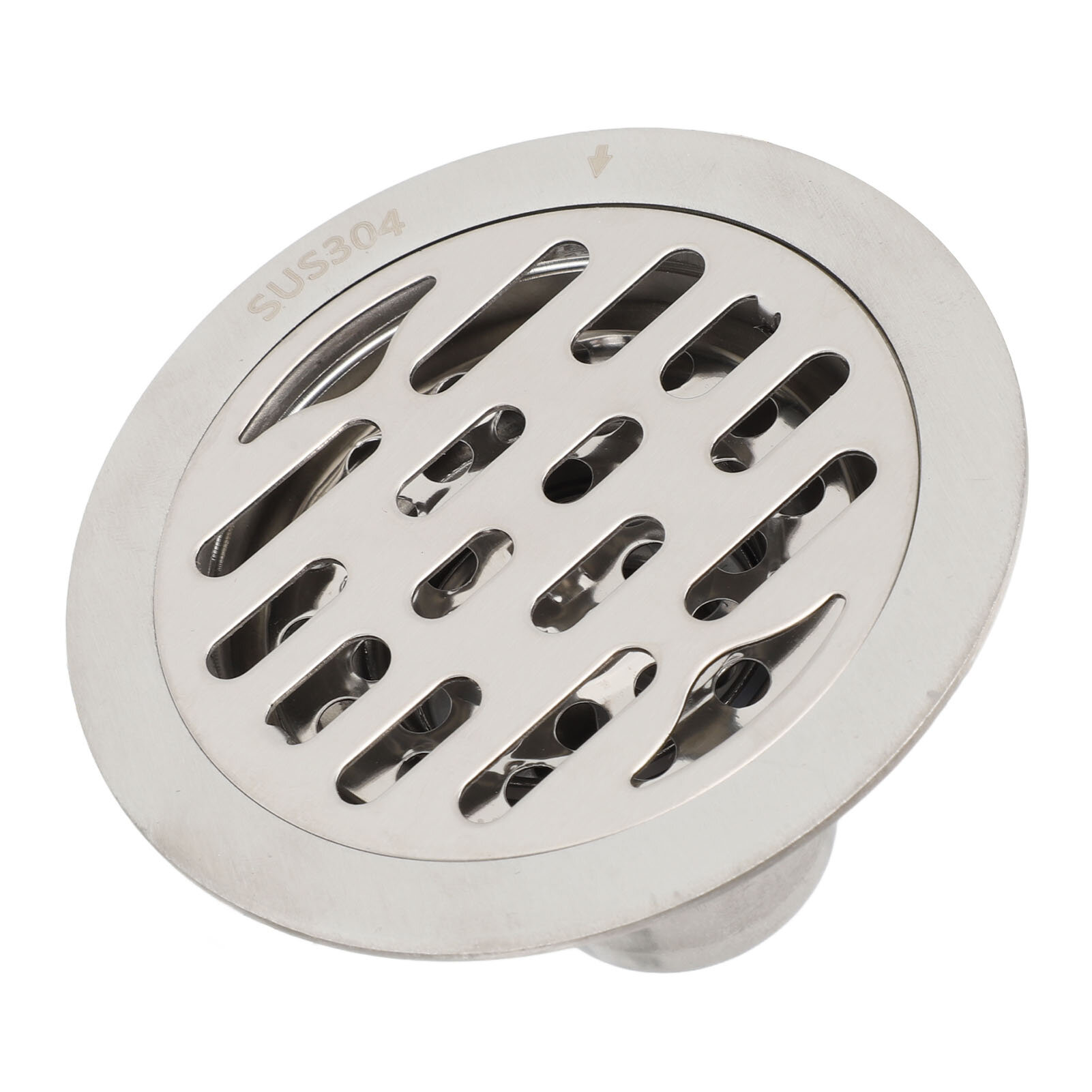 3,94 дюйма из нержавеющей стали, слив в пол в ванной комнате, защита от запаха, нескользящий круглый слив в пол для душа для ванной комнаты