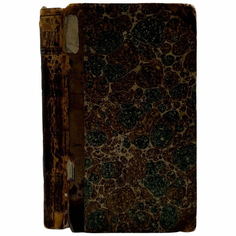 Карманная Библия "Kleine handbibel fur junge christen" 1823 г. Изд. "Иверфена", Российская империя