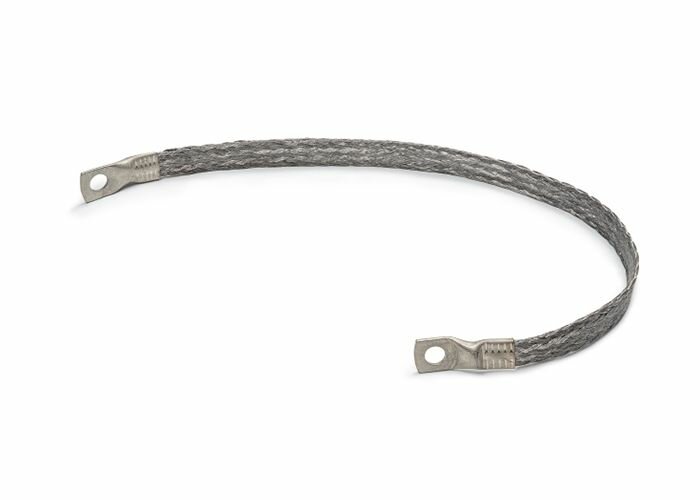 Провод массы косичка (L- 500мм, шир-25мм) медный, с покрытием олово- висмут