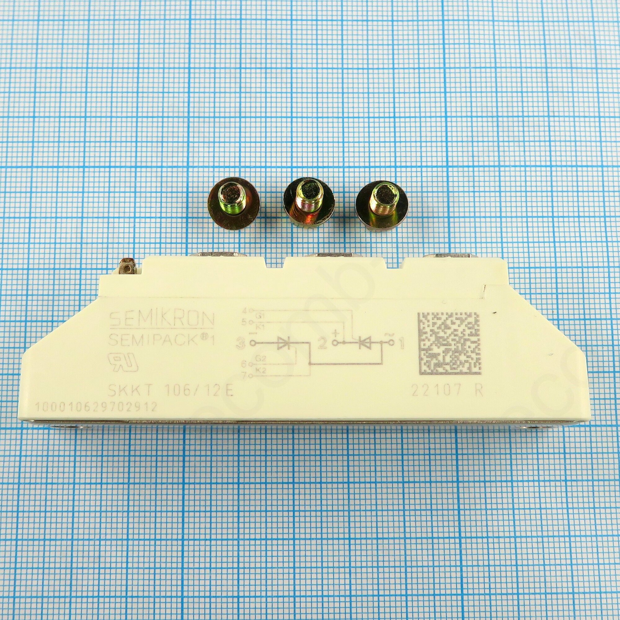SKKT106/12E 1200В 106А - Тиристорный модуль
