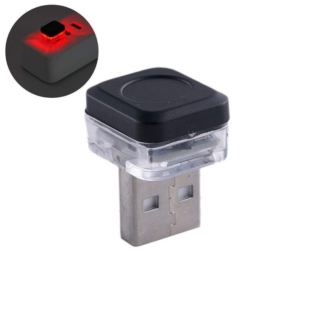 USB сенсорное управление Автомобильный неоновый светильник, украшение интерьера, подсветка прикуривателя