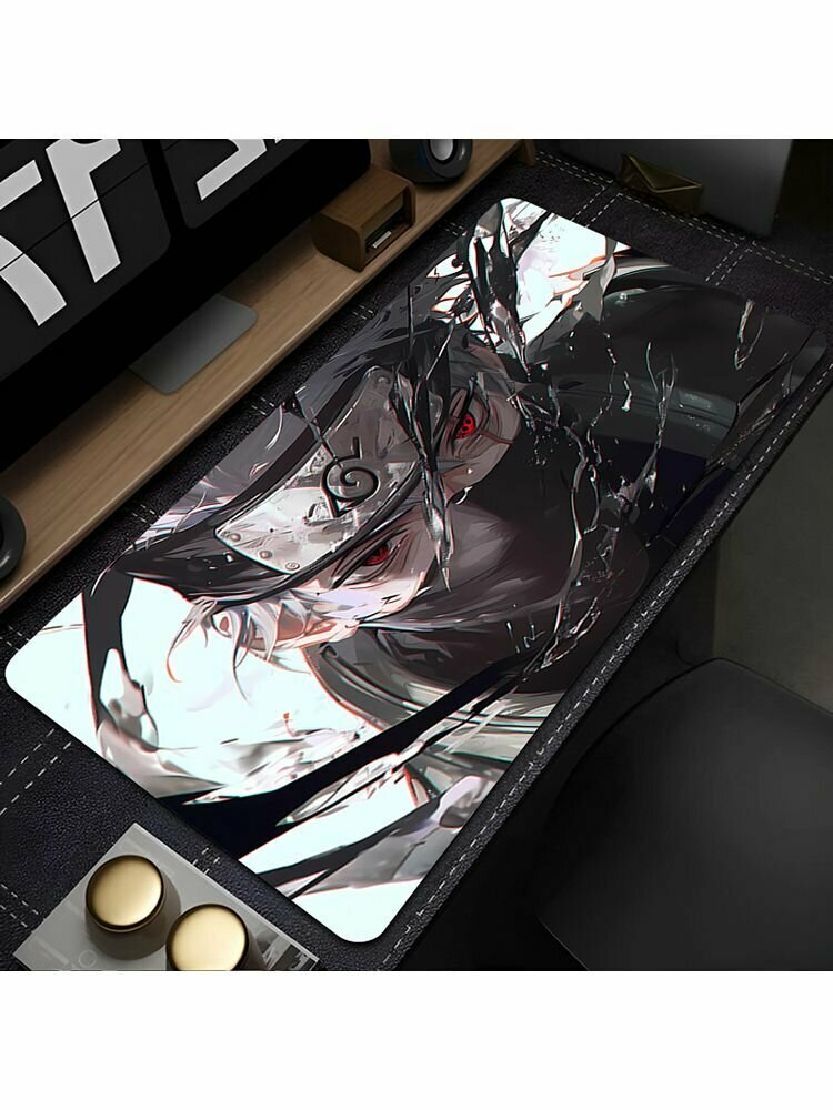 Коврик для рабочего стола NARUTO, нескользящий, 40 см x 90 см