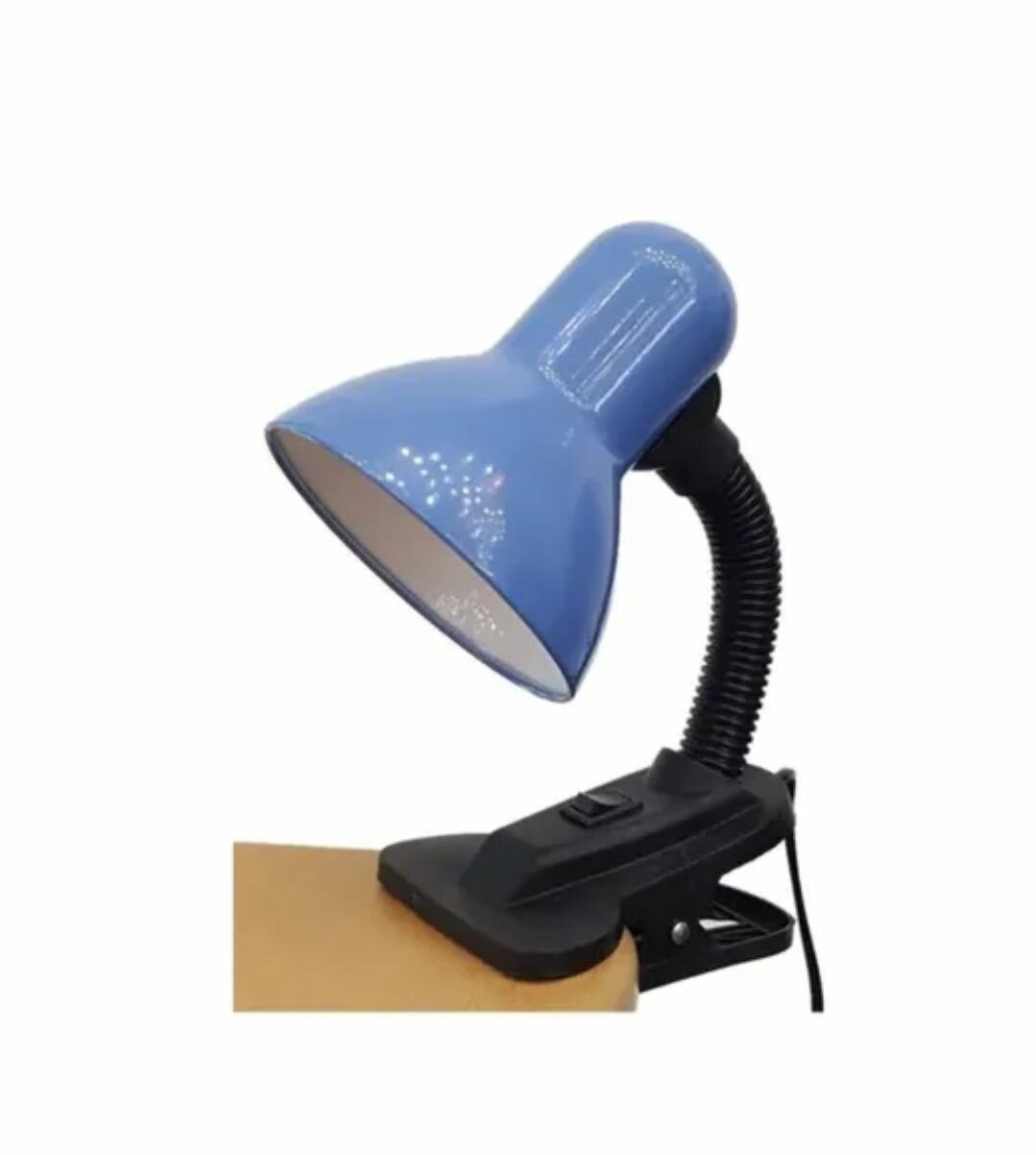 Светильник настольный на прищепке с выключателем