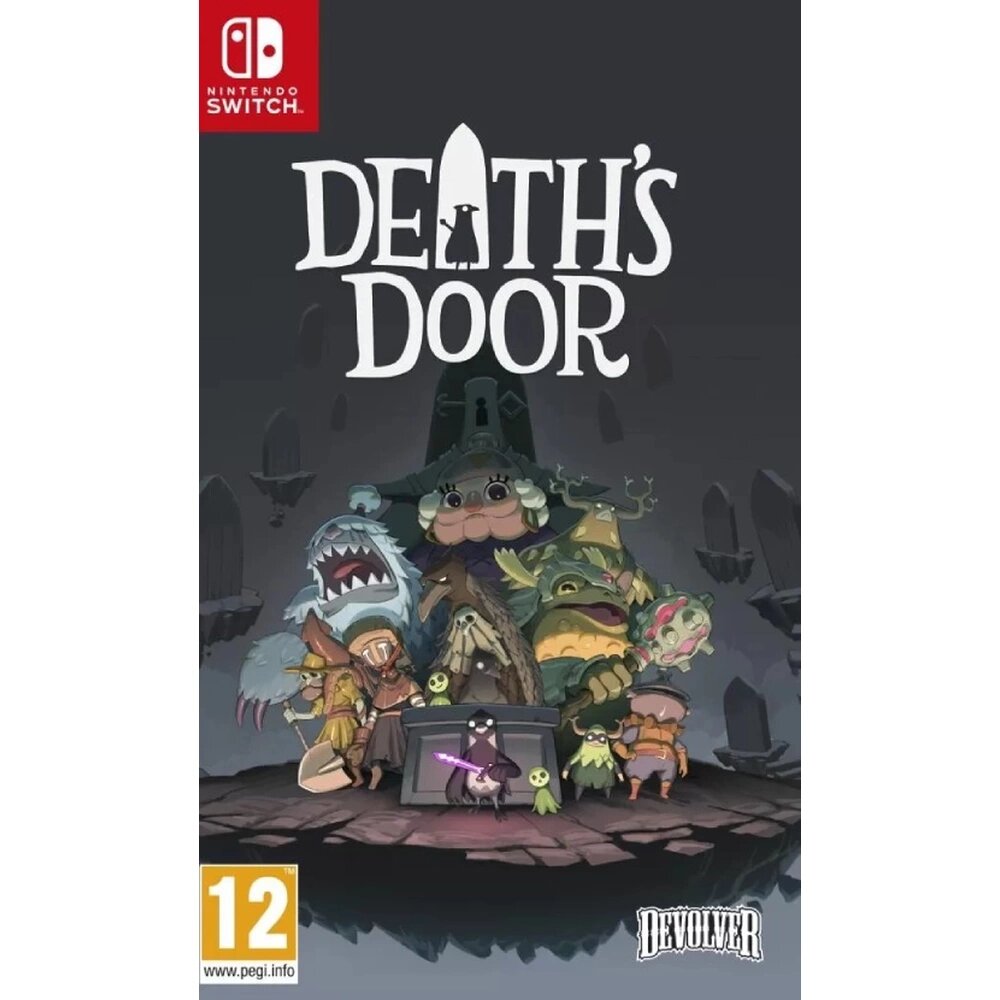 Игра Deaths Door (Nintendo Switch, русские субтитры) Acid Nerve Картридж
