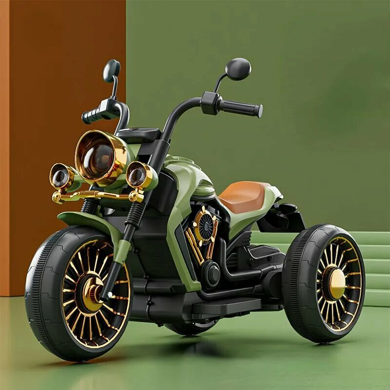 Детские электромобили, трехколесные мотоциклы, перезаряжаемые детские игрушки для мальчиков и девочек