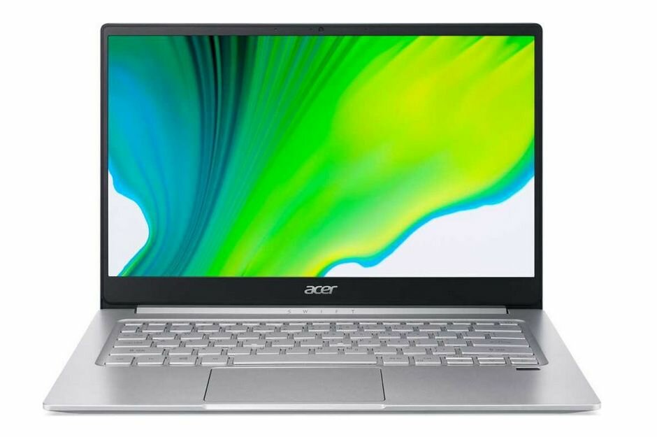14" Ноутбук Acer Swift 3 SF314-42-R0RC (NX. HSEER.004) серебристый - 1920x1080, IPS, AMD Ryzen 5 4500U, ядра: 6 x 2,3 ГГц, 8 ГБ, SSD 256 ГБ, AMD Radeon Graphics, Windows 10 Pro