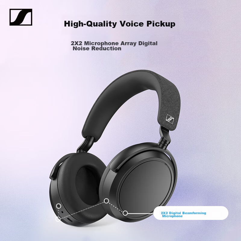 Беспроводные Bluetooth наушники Sennheiser MOMENTUM 4 Wireless black