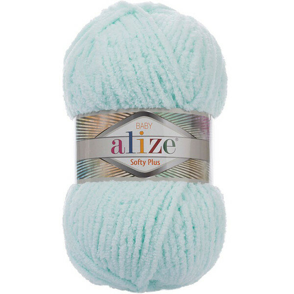 Пряжа Alize SOFTY PLUS 15 мята (5 мотков)