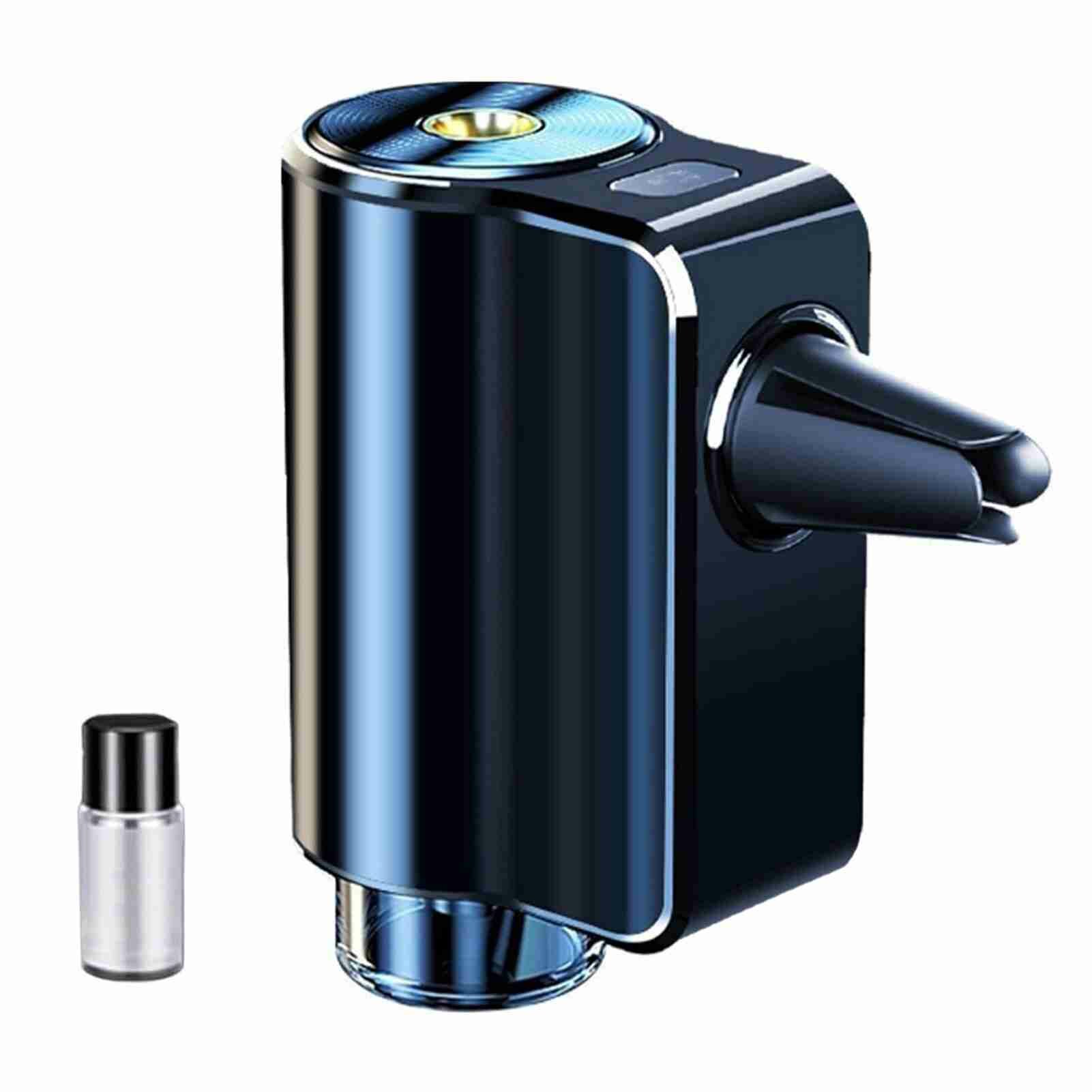 Освежитель воздуха для автомобиля, 3-режимный регулируемый интеллектуальный автомобильный диффузор эфирных масел с вентиляционным зажимом, перезаряжаемый автомобильный ароматерапевтический диффузор (белый чай)