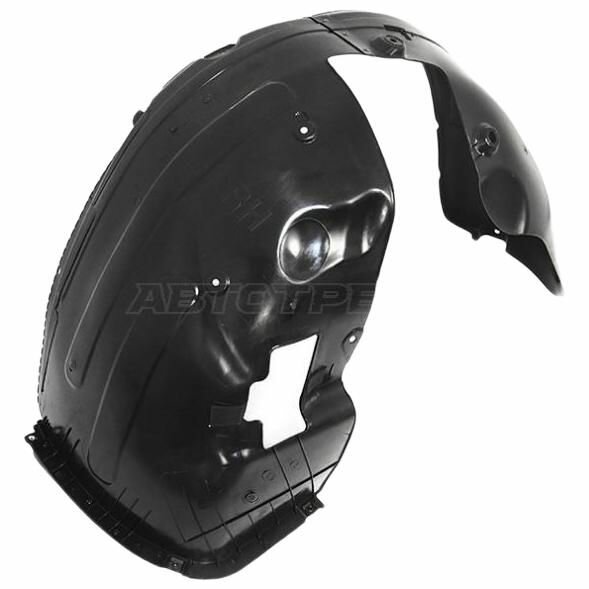 Подкрылок SAT, для Kia Sorento, черный, передняя правая сторона, пластик