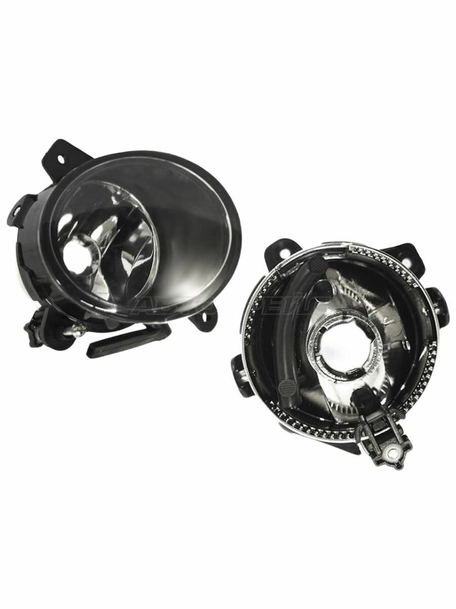 Фара противотуманная AKRADO ST-26-0006, для Datsun, LADA, передняя, правая, черная