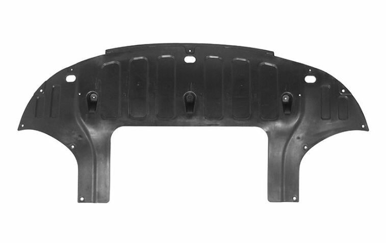 Дефлектор-пыльник AKRADO, для Kia Rio 2017-, черный, пластик, крепеж в комплекте, порошковая эмаль