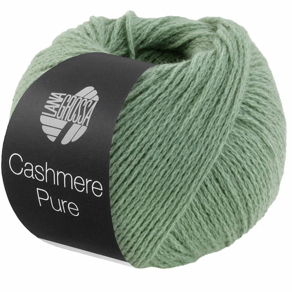 Пряжа для вязания Lana Grossa Cashmere Pure (14 Resedagr n) 25г/115 м 10 мотков по 25 г/115 м