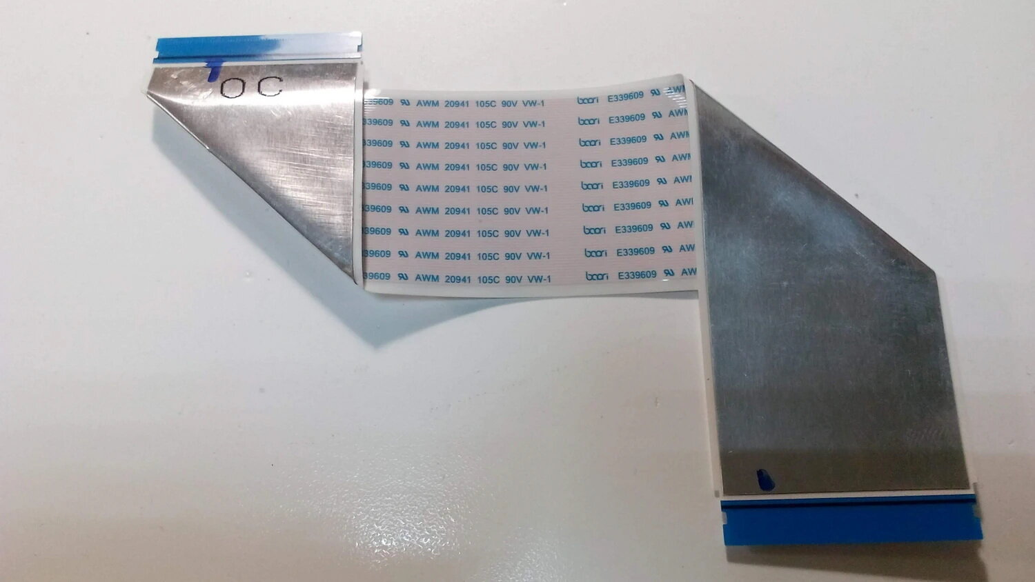 Шлейф от T-Con до Driver Board Panel C490F18-E5T-H(G01) baari E339609 AWM 20941 105C 90V VW-1 для H-Led49F501Ss2S Lcd Телевизор Hyundai Шлейф арт. 8081