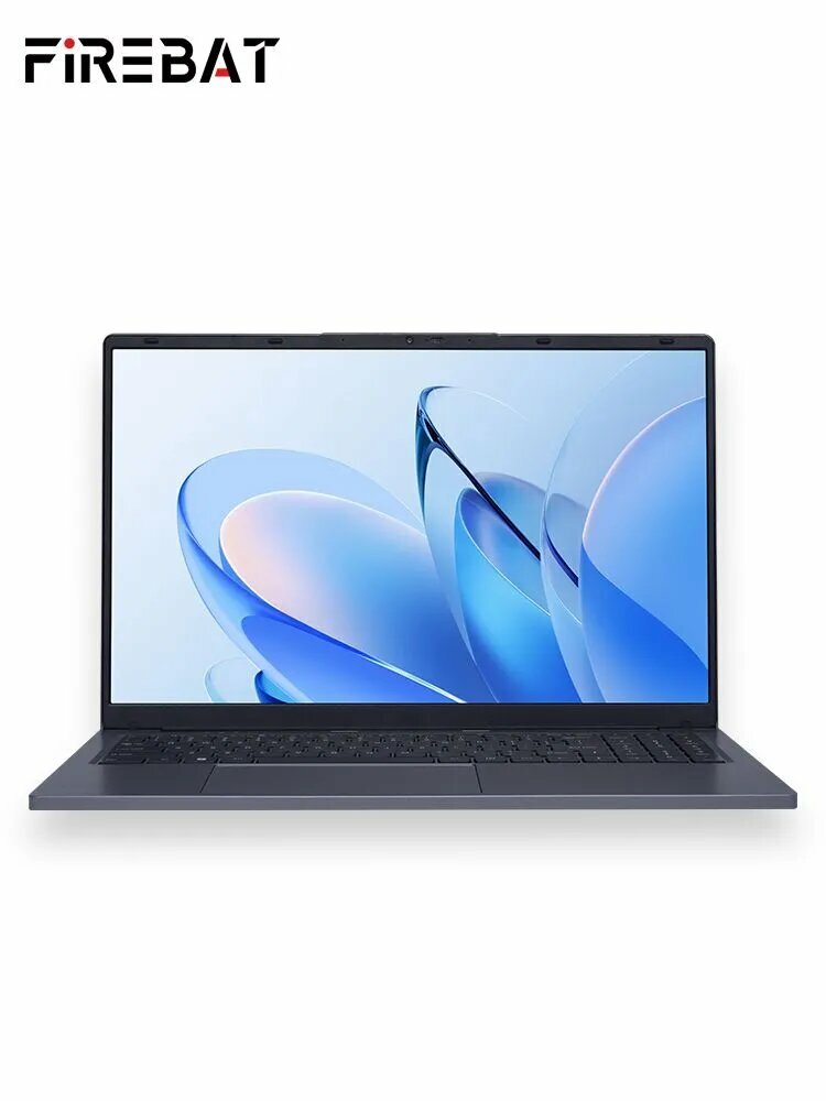 FIREBAT AT15 Ноутбук 15.6", Intel Alder Lake N100, RAM 16 ГБ, SSD 512 ГБ, Intel UHD Graphics, Windows Pro, (AT15), Английская раскладка