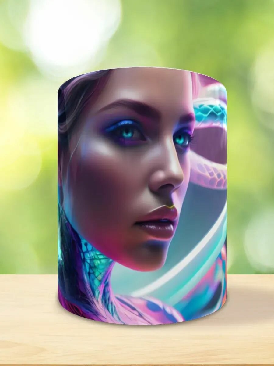 Кружка Неоновая дива