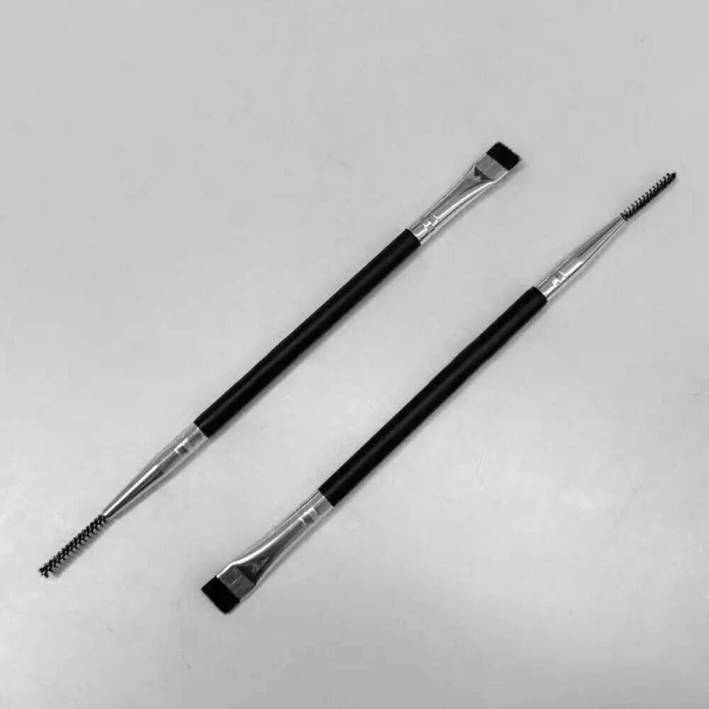 Двуглавая щетка для завивки ресниц, лифтинговая щетка для разделения ресниц, щетка для ламинирования, прочная профессиональная кисть для бровей, инструменты