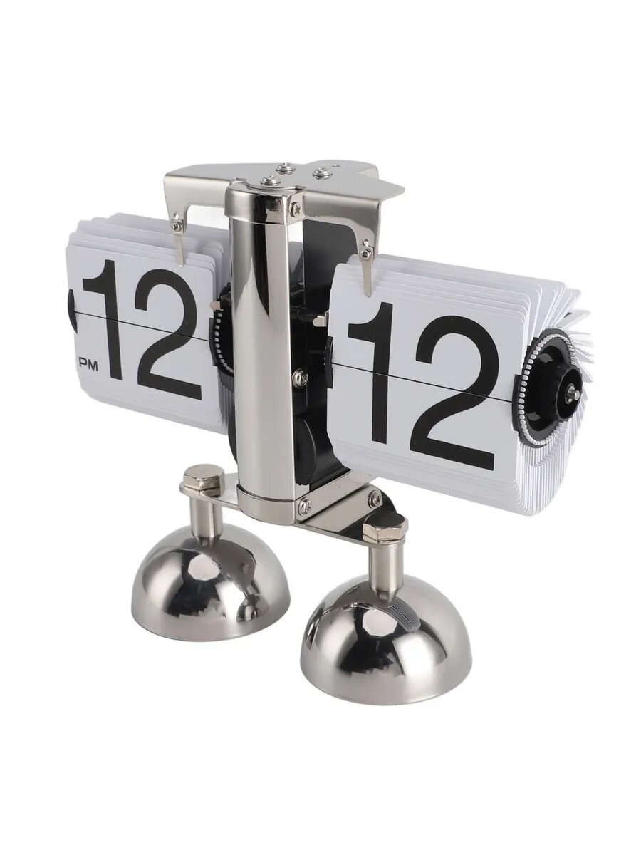 Ретро цифровые раскладные часы, настольные часы,