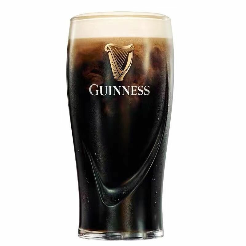 Бокал Guinness 0.5л Пивная чашка с толстым дном, узкая талия, чашка для оатового пива