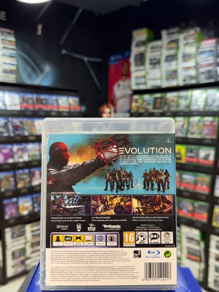 Игра Brink PS3 (Box) — фото 1