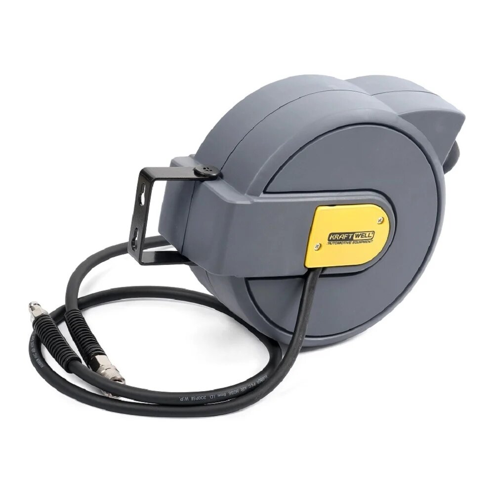 Катушка для раздачи воздуха/воды KraftWell закрытая, пластиковая, 9 м KRW1731. C6