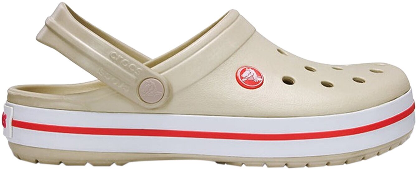 Сабо Crocs Crocband Clog, размер M6/W8 US, бежевый