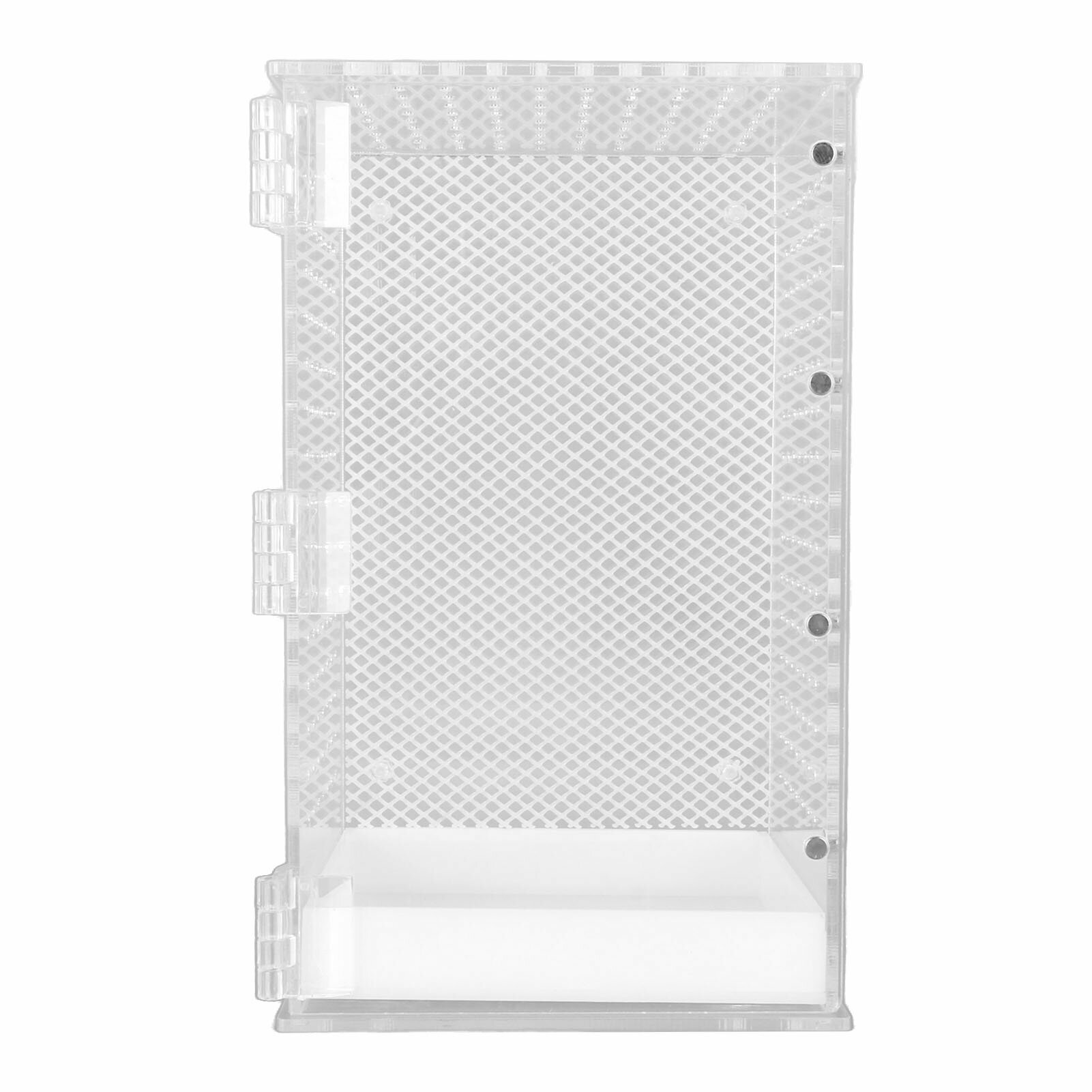 Акриловый террариум для рептилий, высокопрозрачный, прозрачный, подходит для леопардовых гекконов, змей и лягушек.