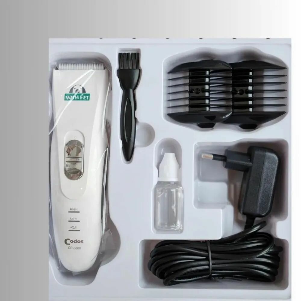 Машинка для стрижки кошек и собак CP 6800 для животных КФ
