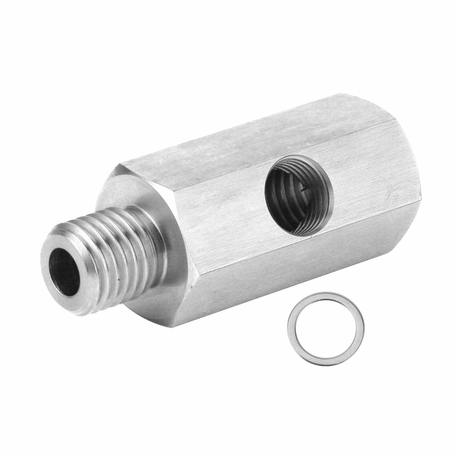 Мужское до самок от 1/8 дюйма до M12x1,5 Адаптер Турбо датчик давления давления.