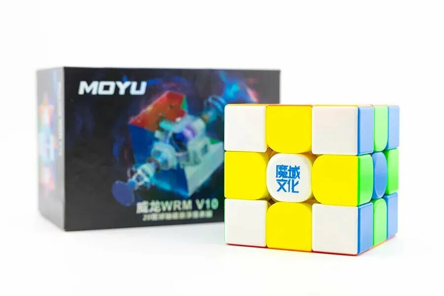 Кубик Рубика магнитный MoYu WeiLong WRM 3x3 V10 20-magnet Ball-Core MagLev UV Coated