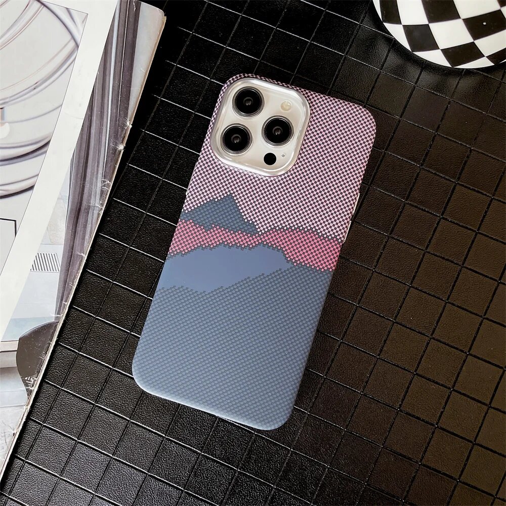 Чехол для iPhone 15 Plus A07, магнитный, кевлар