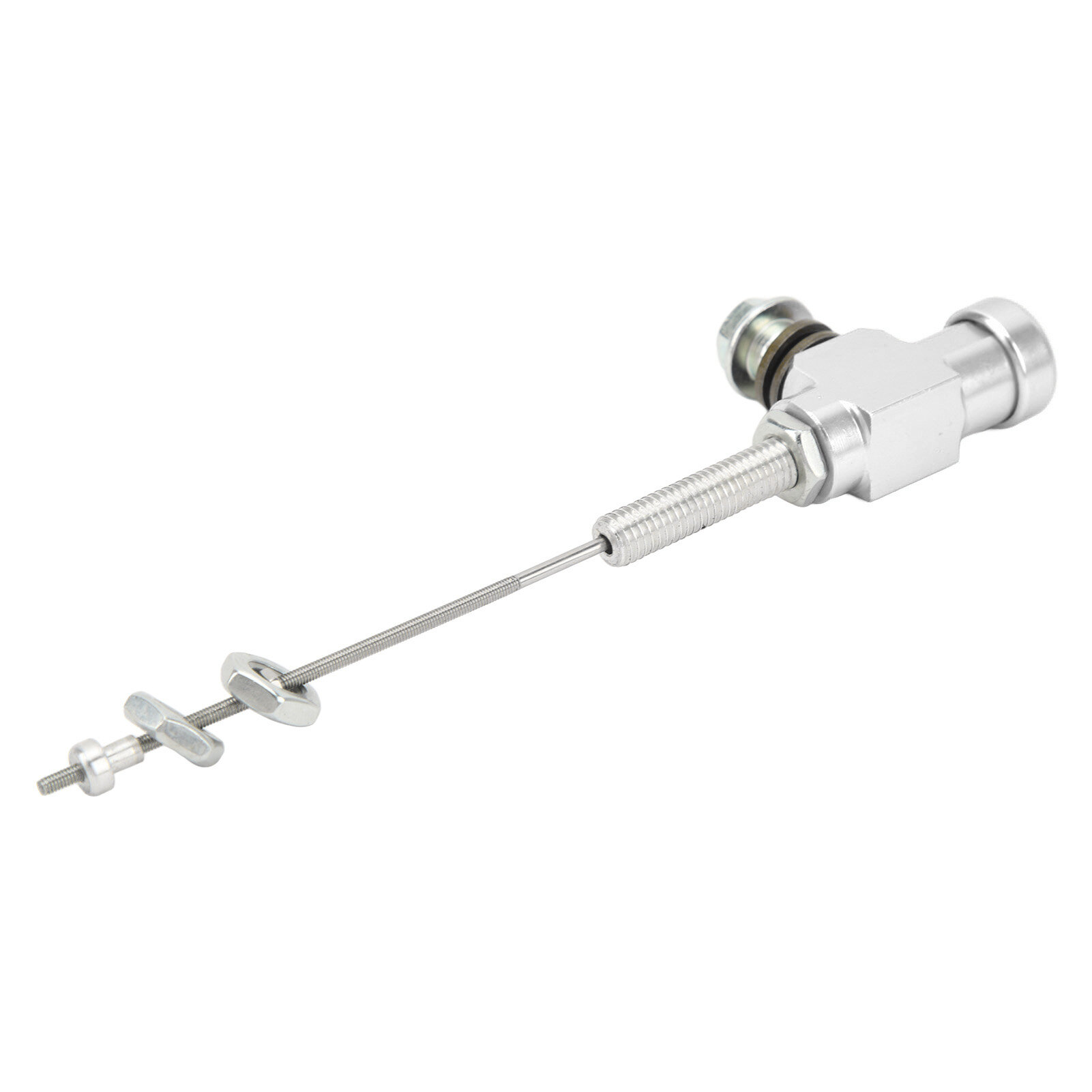 Тормозной насос сцепления мотоцикла, плавная работа, главный цилиндр сцепления из алюминиевого сплава для пит-байка, ATV Quad, серебристый