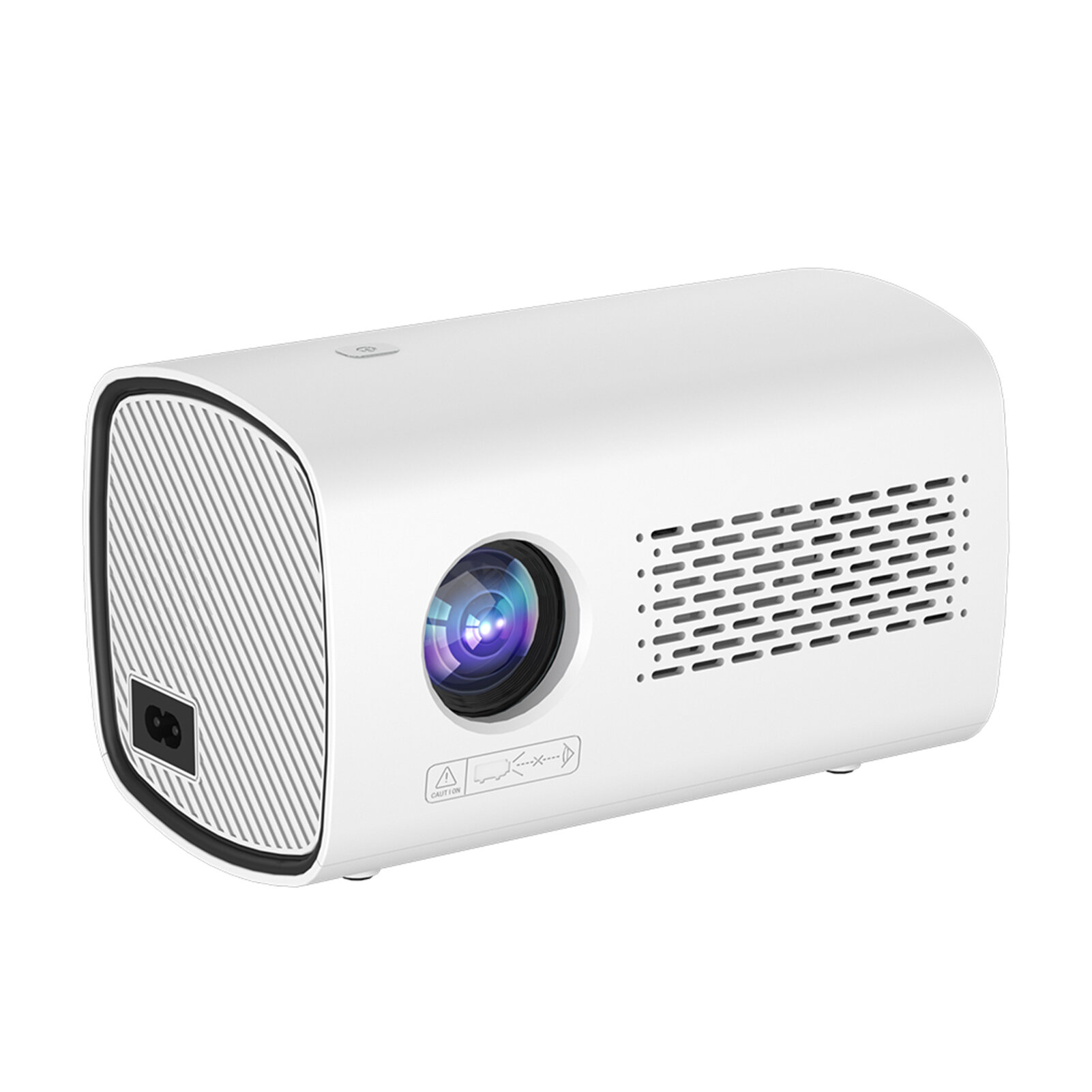 Мини-проектор Android 9.0, 720P, WiFi6, поддержка 150-дюймового экрана, автофокус, встроенный динамик