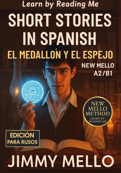 Short Stories in Spanish – El Medallón y el Espejo (A2/B1) [Цифровая книга]
