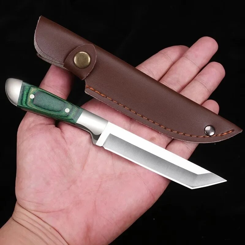 Ешьте мясо нож ручной стейк-нож домашний общежитие фрукты-нож ешьте мясо стейк баранина-нож ручной нож монгольский стол-нож