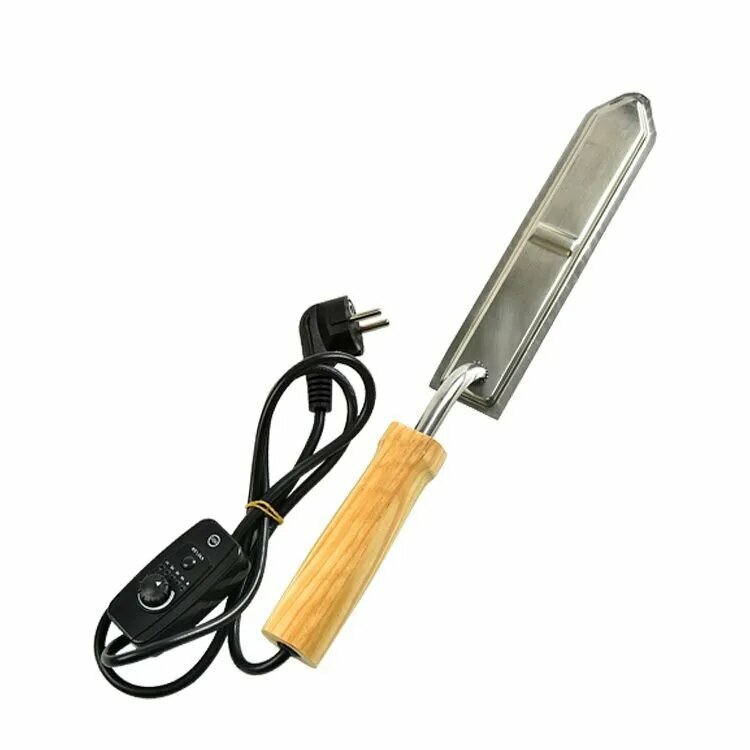 Пасечный нож электрический, из нержавеющей стали, керамический нагреватель, с терморегулятором