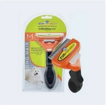 Фурминатор FURminator M для крупных собак с длинной шерстью