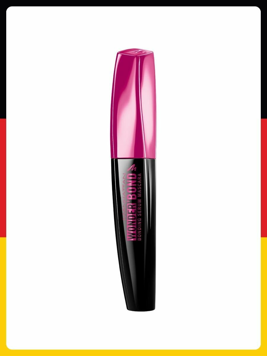 Тушь для ресниц Manhattan Wonder'Bond Serum Mascara 002 Black Brown, 11 мл