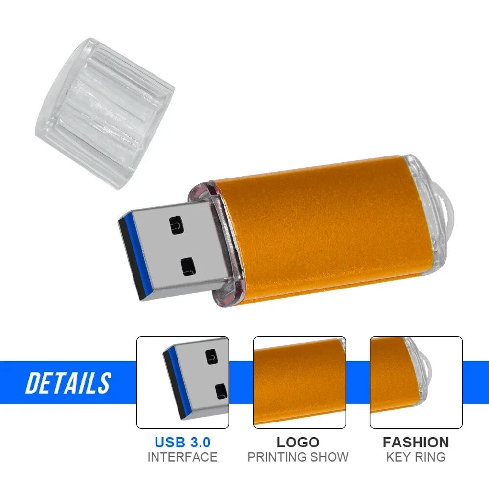 USB 3.0 флешка JASTER 32 ГБ, Белый цвет — фото 1
