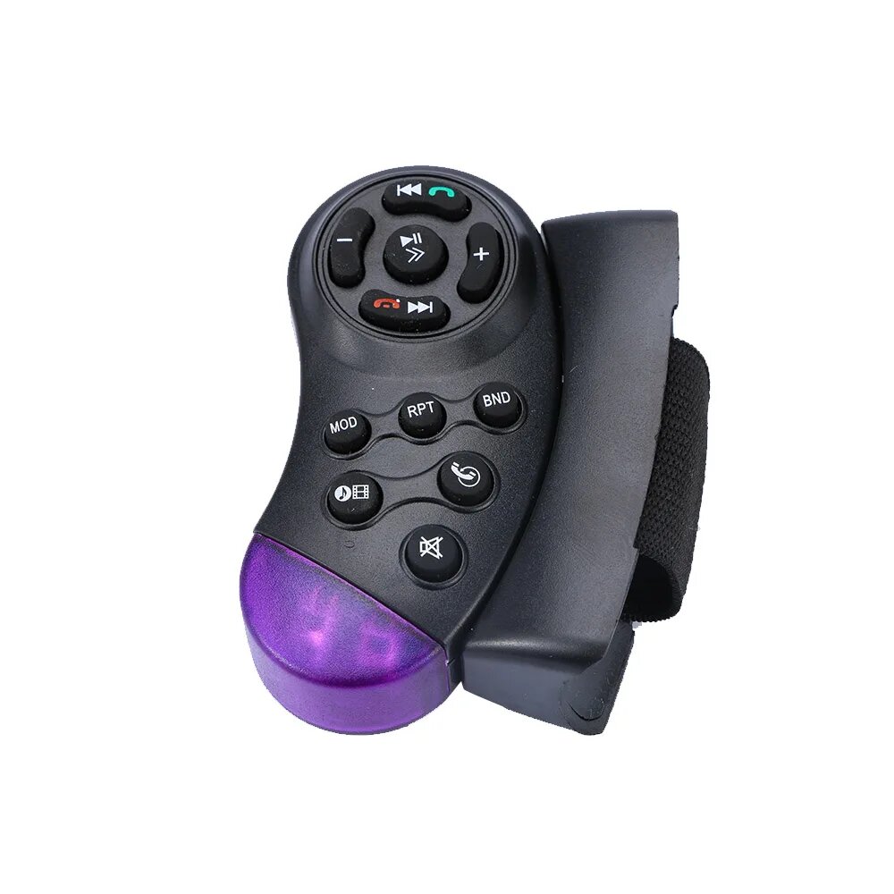 ABS Портативный Черный Автомобильный DVD-плеер Рулевое колесо ИК-пульт дистанционного управления Автомобильная электроника