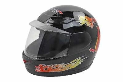 Шлем SAFEBET интеграл HF-908 (детский) чёрный E05 С рисунком "S, M, L, XL, XXL"