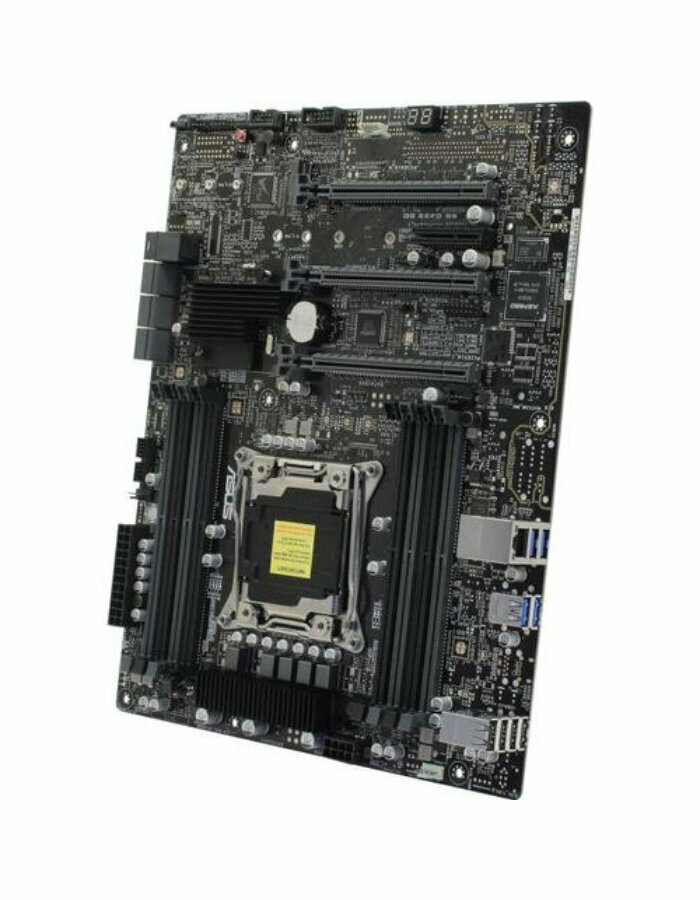 Материнская плата ASUS WS C422 DC LGA2066 ATX 8xDDR4 3xPCIEx16 PCIEx4 M.2 VGA GLAN (90SB08J0-M0XBN1) уц-2-1
