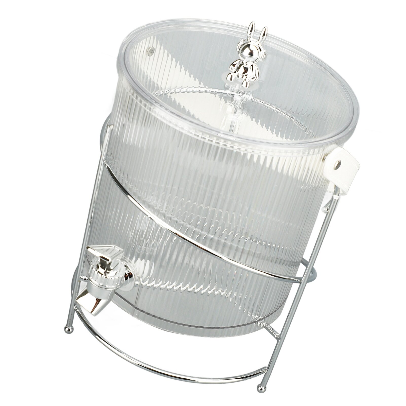 Диспенсер для напитков Прозрачный диспенсер для напитков с краном Подставка для вечеринок Свадеб Лимонад Стиральный порошок Многоцелевой