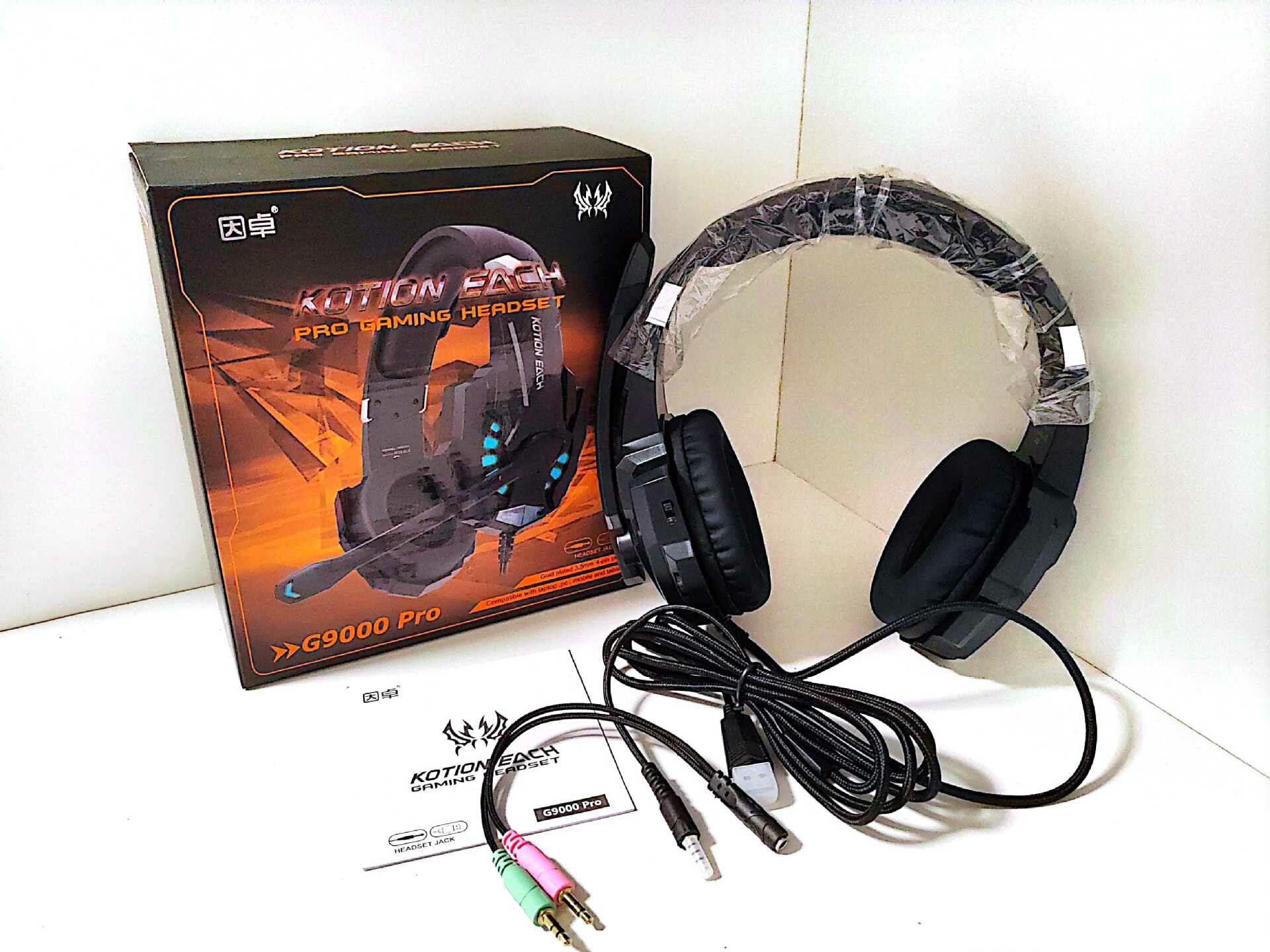 Трансграничная игровая гарнитура Yinzhuo с креплением на голову, компьютерная гарнитура для киберспорта PS4, световая