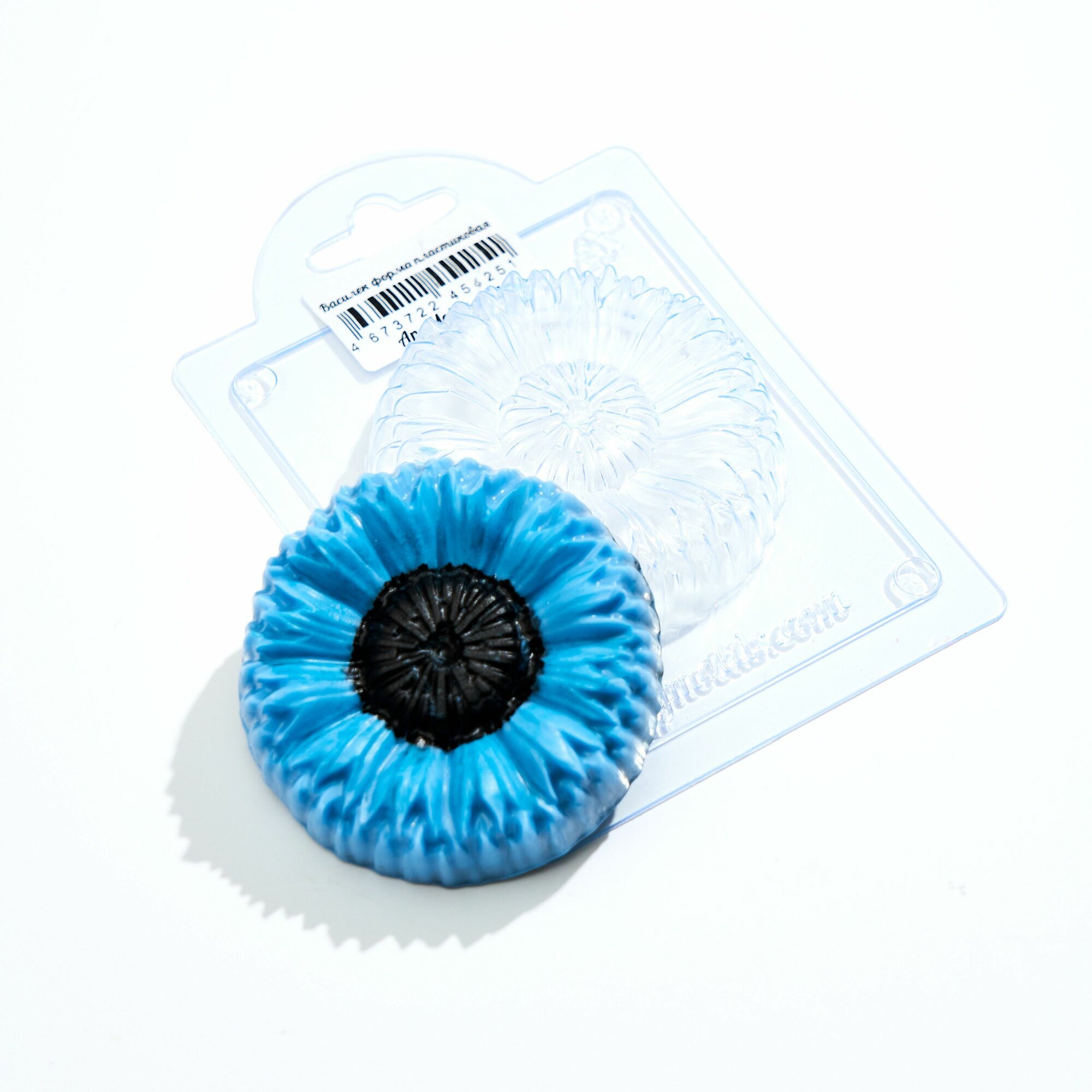 "Василек" молд из толстого пластика для мыла и шоколада