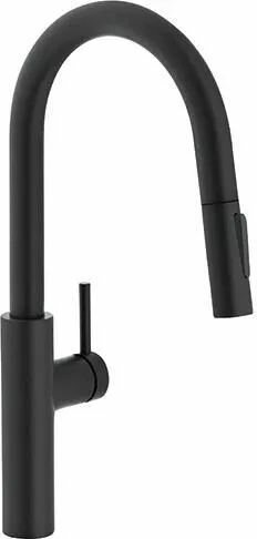 Кухонный кран Franke Pescara L slide-in spray 115.0575.968, черный матовый