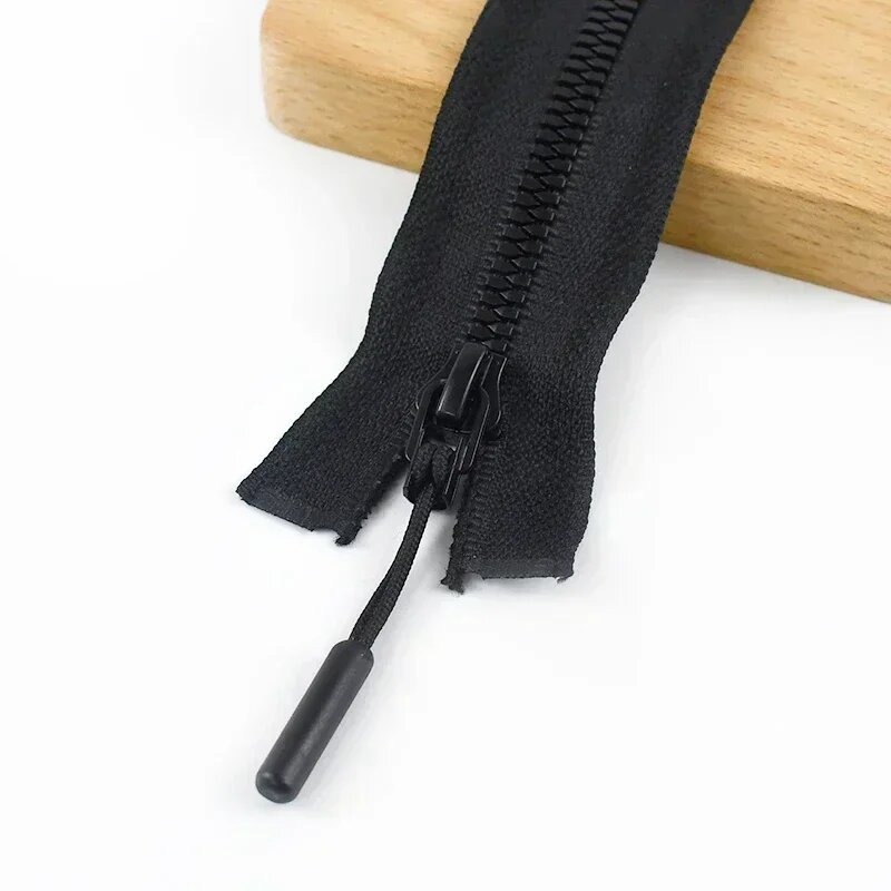 Meetee Смоляные молнии 15/20/25 см Черный, 2Pcs, Black, CloseEnd-15cm