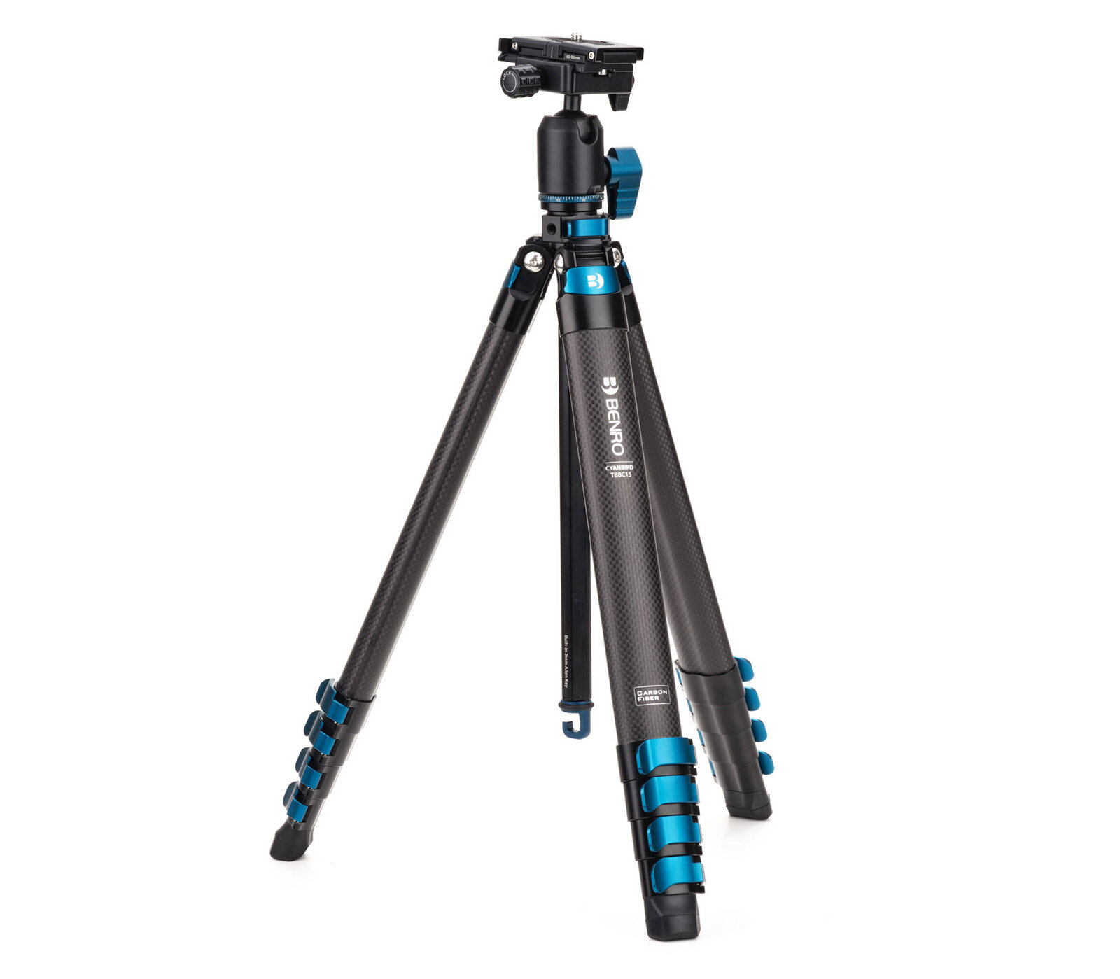 Штатив Benro Blackbird, карбоновый, c шаровой головой, TBBC15N00PM